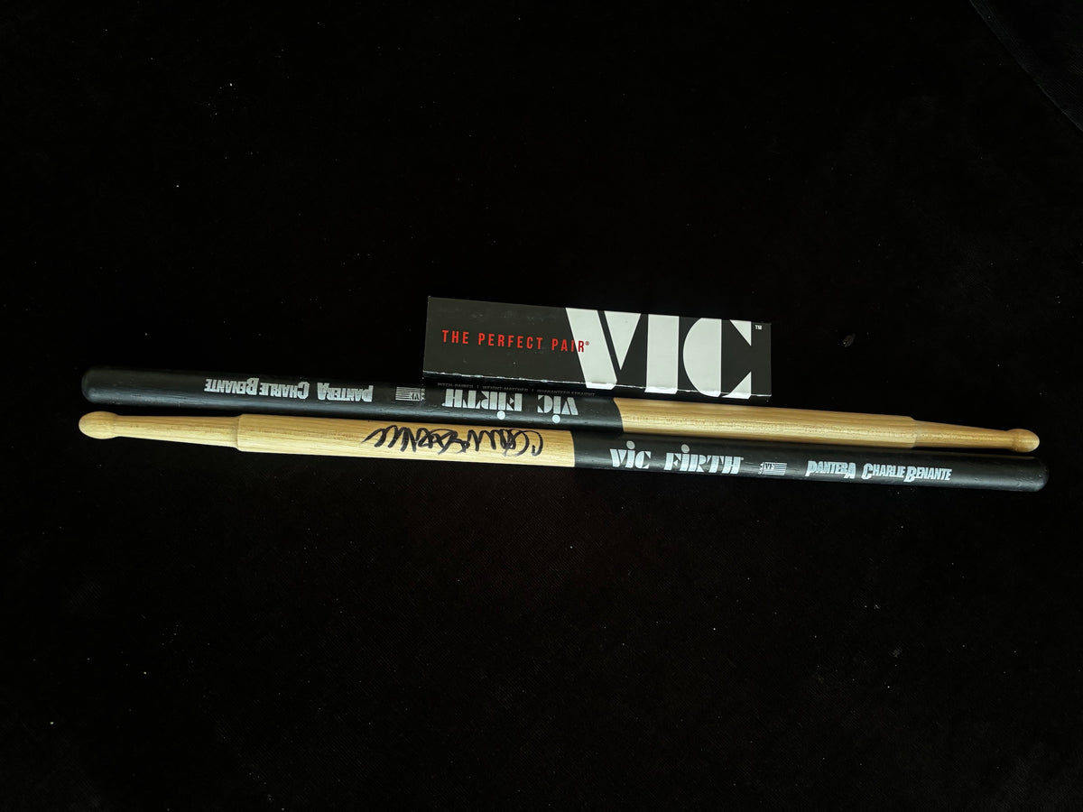 Vic Firth Charlie Benante Pantera Signature Sticks Wood Tip – Charlie ...